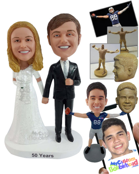 Custom Bobblehead Man And Woman Married For Over 5 Years Both Beautiful ...