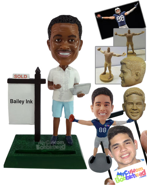 Custom Bobblehead Guy Who Sells Property - Careers & Professionals Rea ...