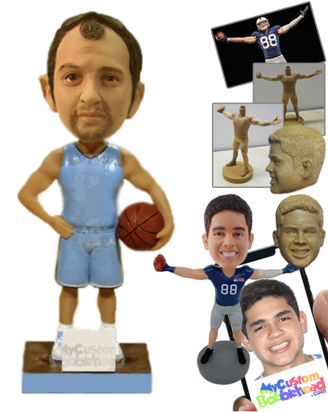 Custom Bobblehead Nba Basketball Player Ready For The Game - Sports ...