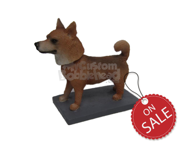 Custom Bobblehead Pet Dog Standing With His Tail Up - Pets & Animals D ...