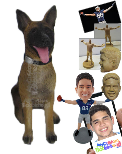 Custom Bobblehead German Shepherd Dog - Pets & Animals Dogs Personaliz ...